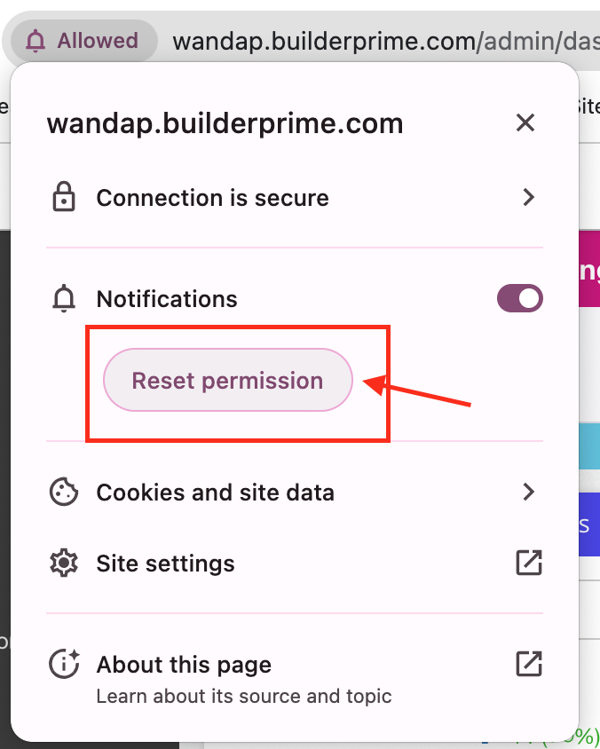 How to Enable Push Notifications from Chrome