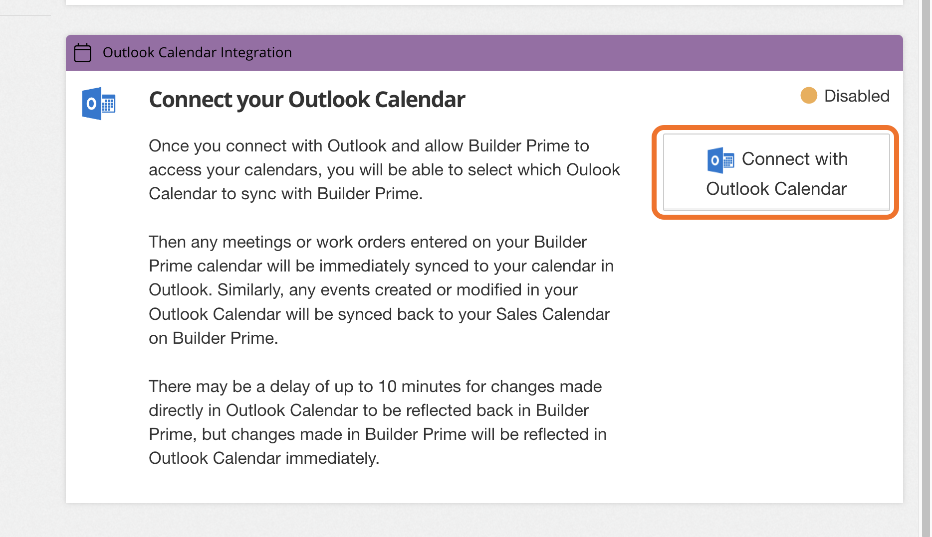 Google and Outlook Calendar Integration